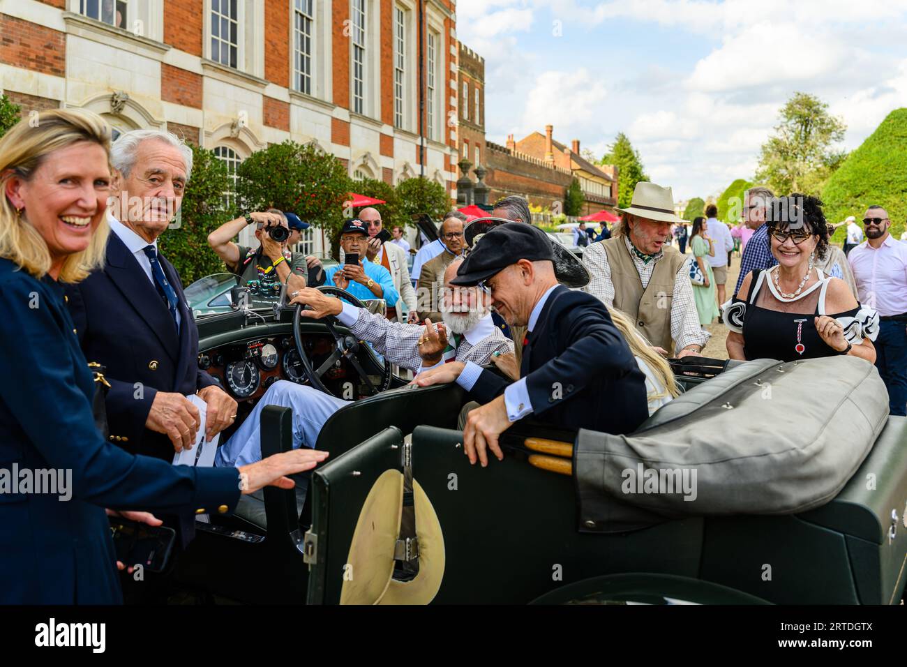 Prince Michael of Kent takes some guests for a jolly in the Stanley ...