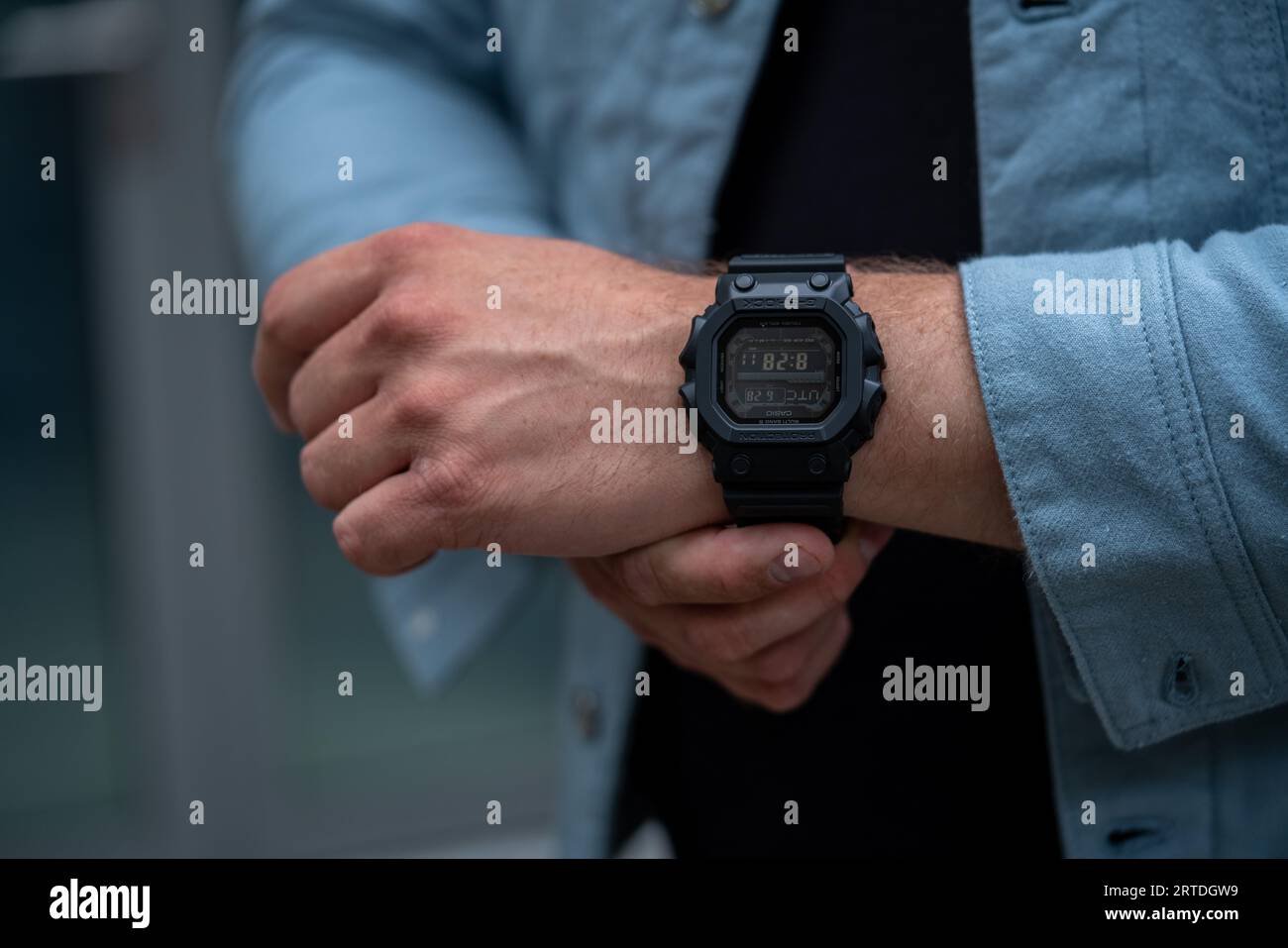 Casio G-Shock GX56BB-1 Stock Photo - Alamy