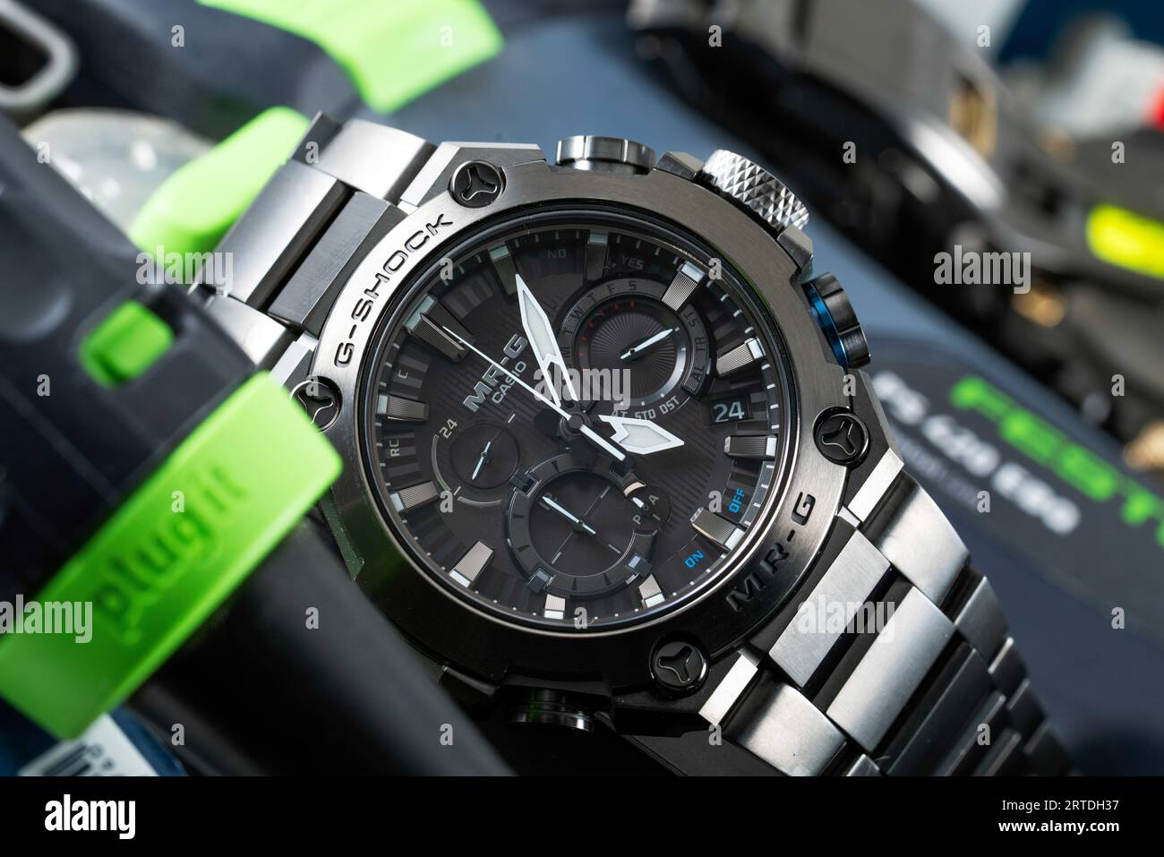 Casio G-Shock MRG-B2000 Akazonae Stock Photo - Alamy