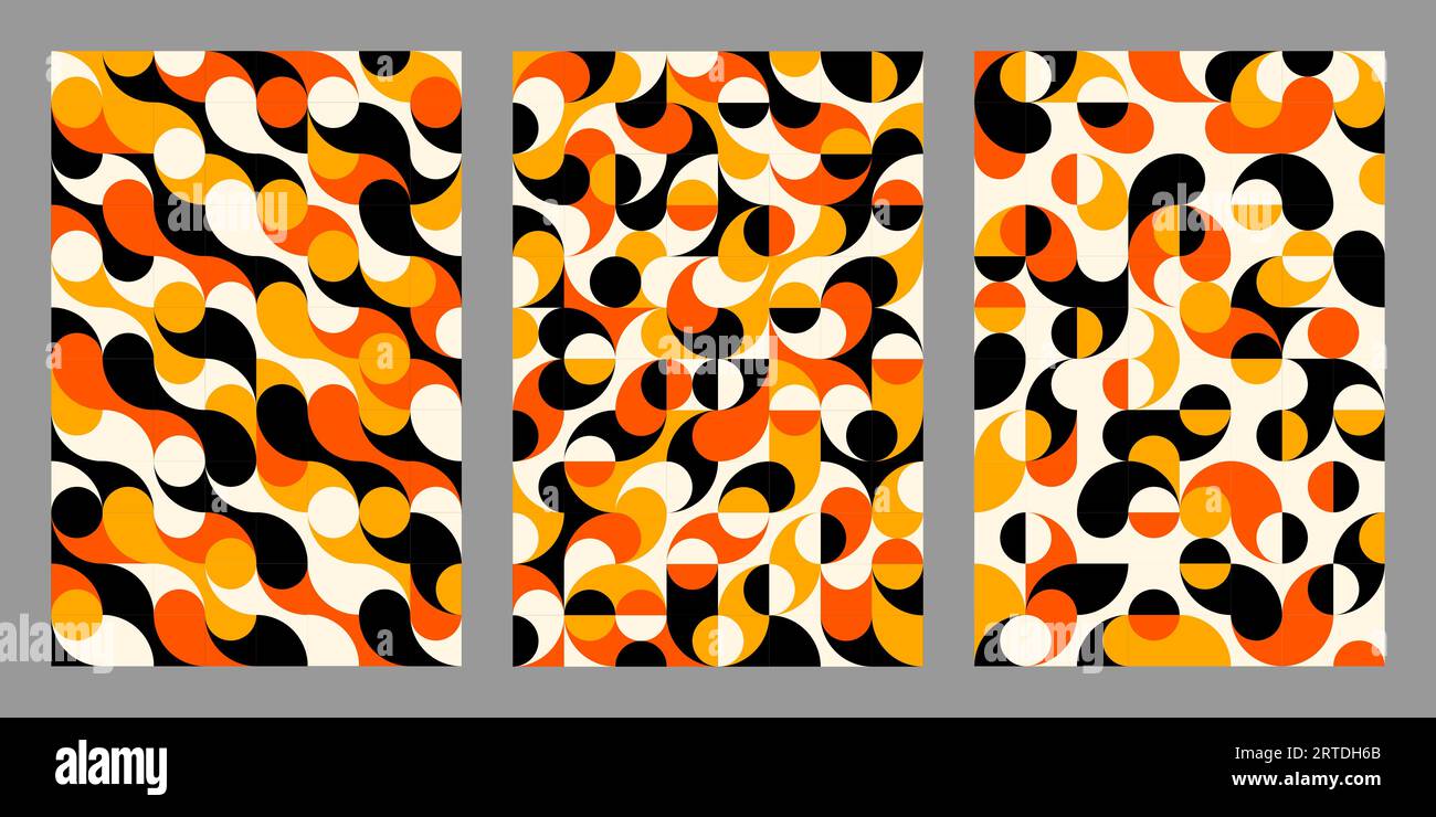 Abstract modern geometric pattern background. Vector Scandinavian ...
