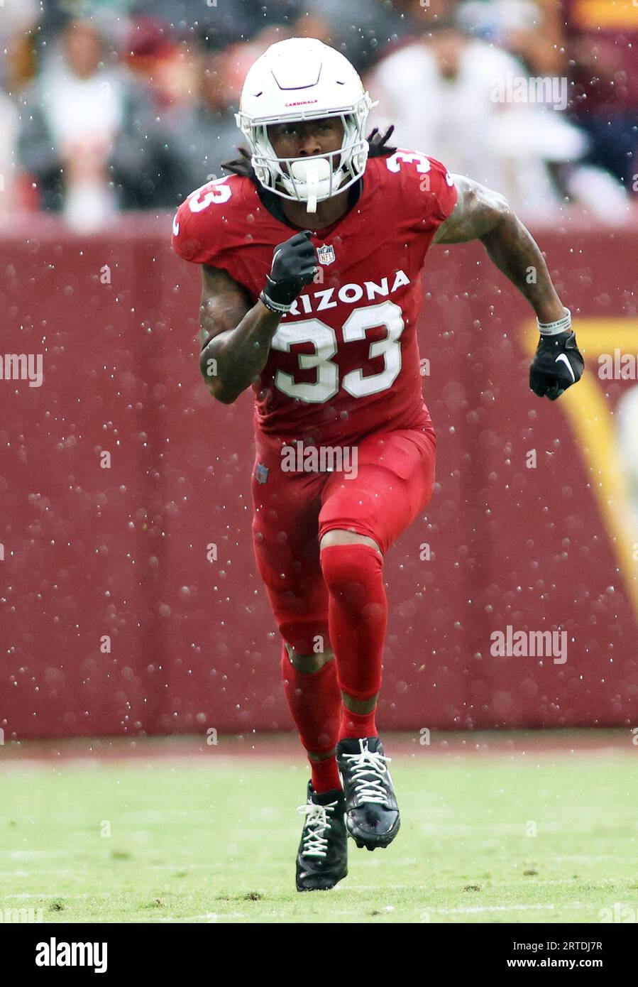 Arizona Cardinals cornerback Antonio Hamilton Sr. (33) runs during an ...