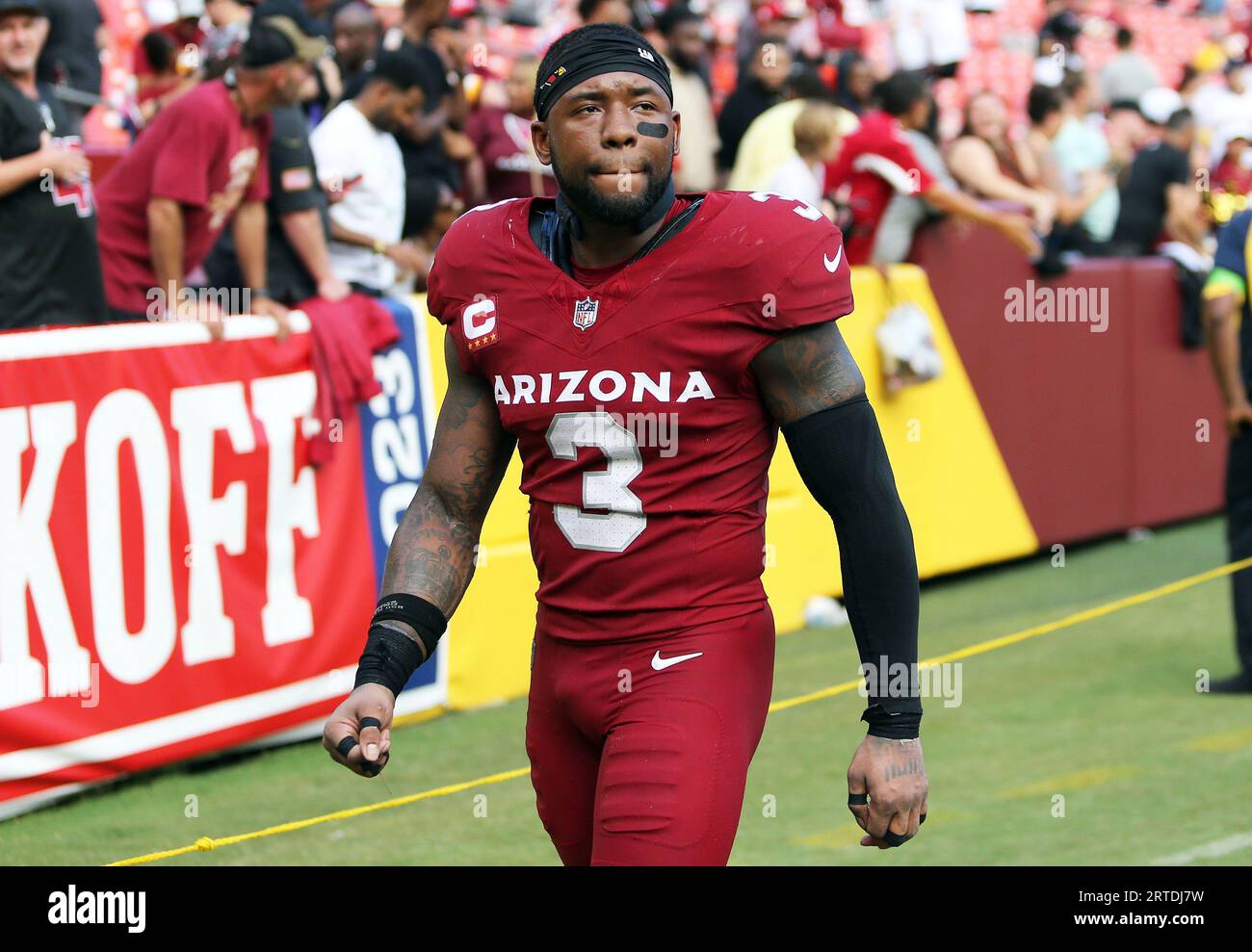 Arizona Cardinals safety Budda Baker (3) pictured after an NFL football ...