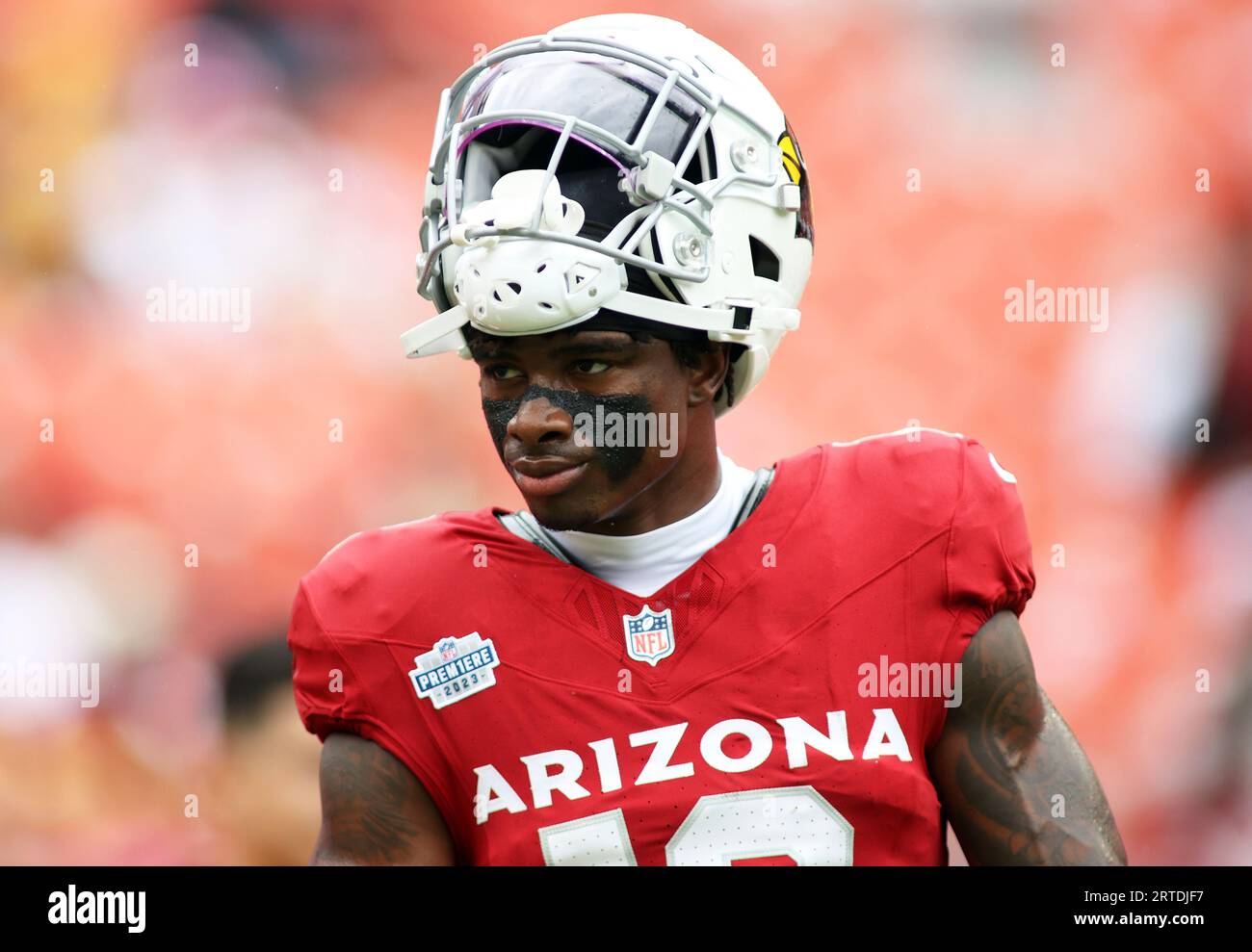 Arizona Cardinals cornerback Kei'Trel Clark (13) pictured before an NFL ...