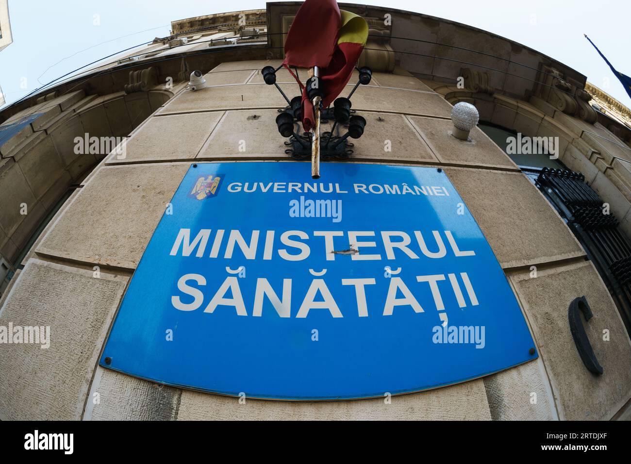 Bucharest, Romania. 12th Sep, 2023: The headquarters of the Ministry of ...