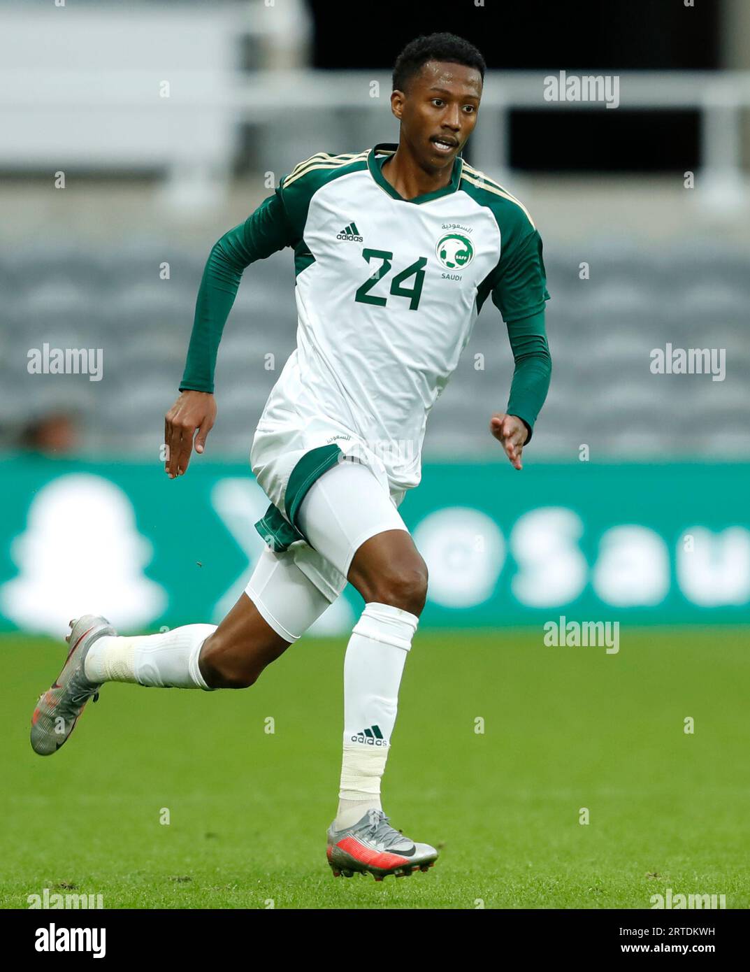 Saudi Arabia's Nasser Al-Dawsari during the international friendly ...