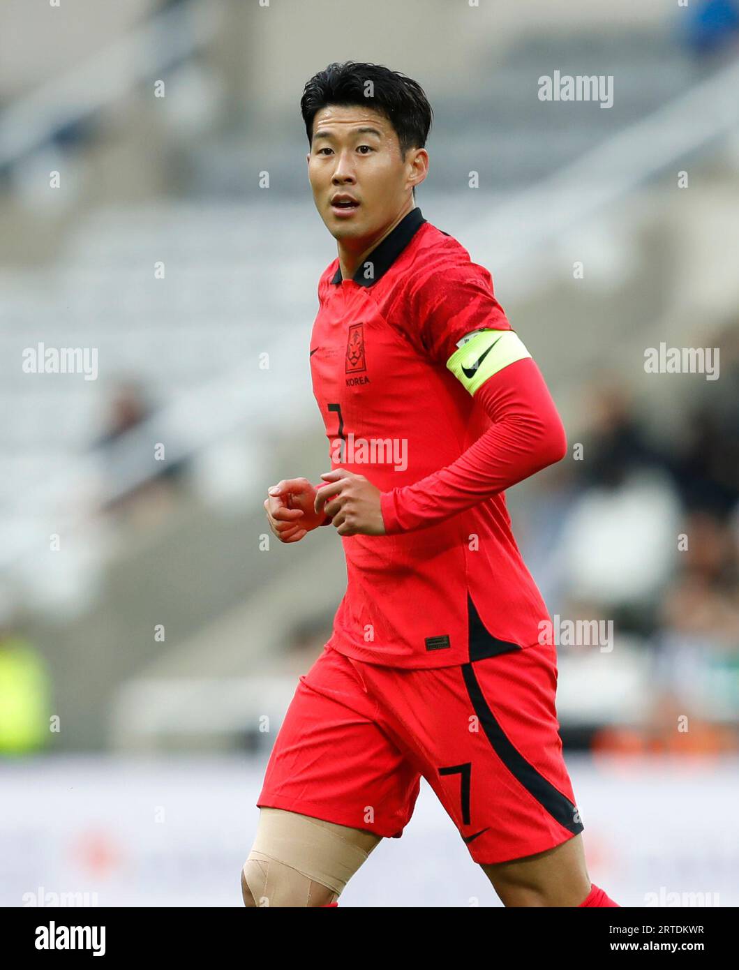 South Korea's Heung-min Son during the international friendly match at ...