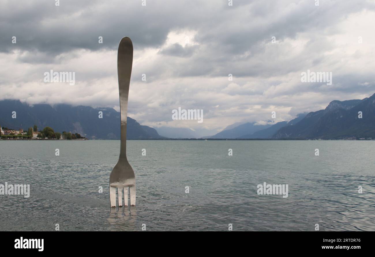 Giant fork landmark hi-res stock photography and images - Alamy