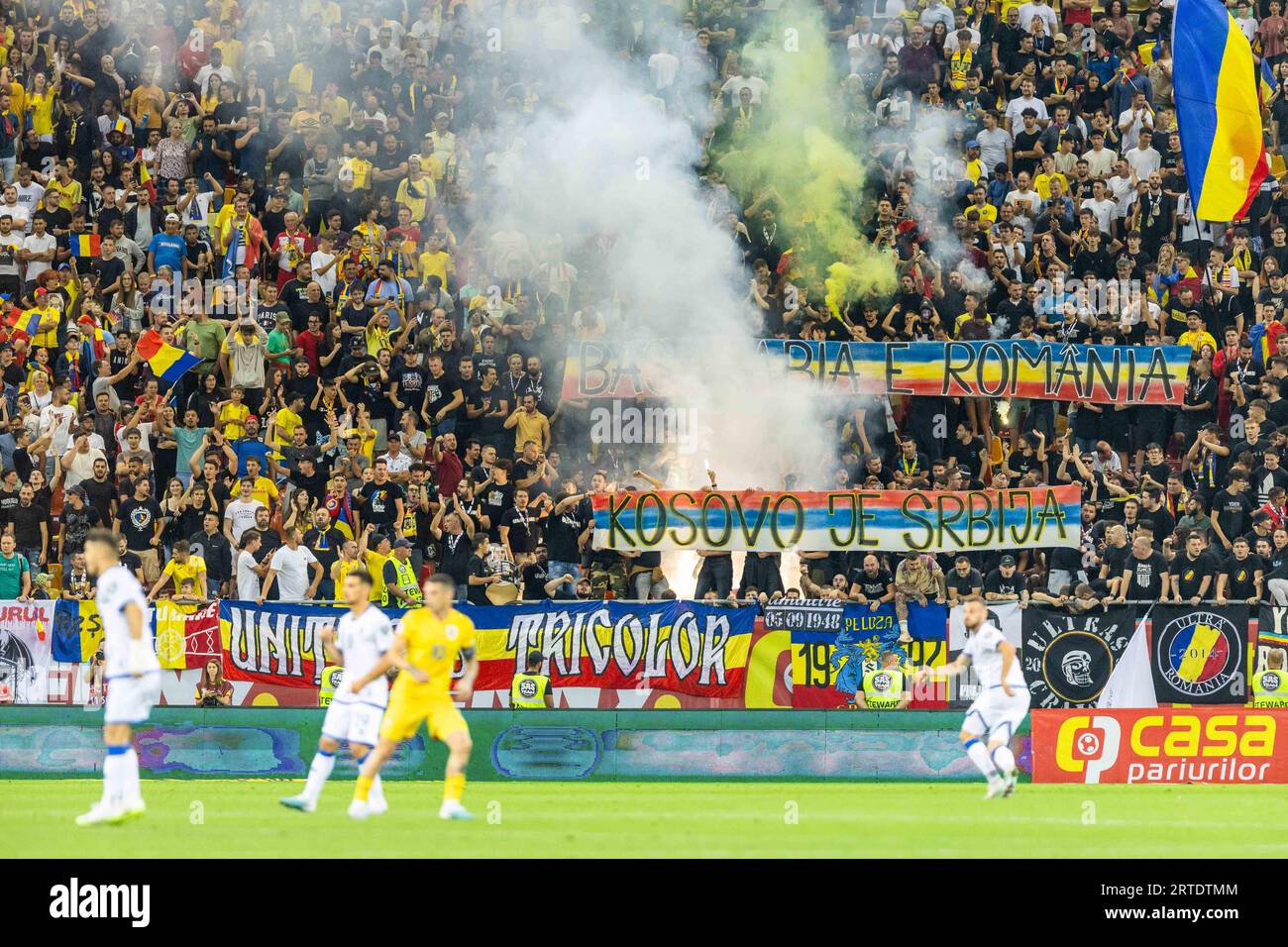 Euro 2024 romania fans hi-res stock photography and images - Alamy