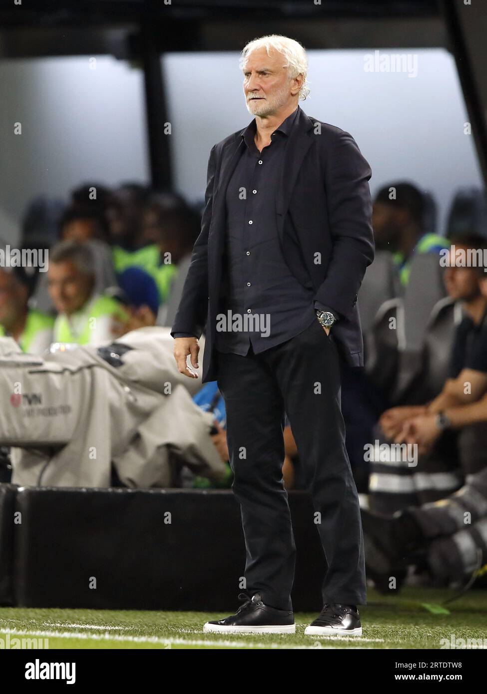 DORTMUND - Germany coach Rudi Voller during the friendly Interland ...