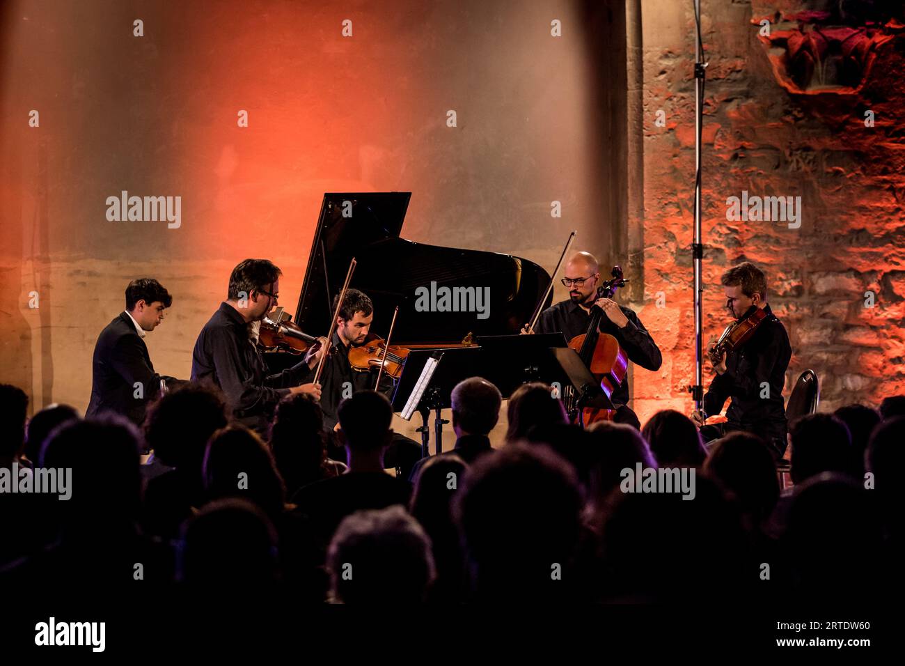 Prague, Czech Republic. 12th Sep, 2023. Concert of Sedlacek Quartet ...