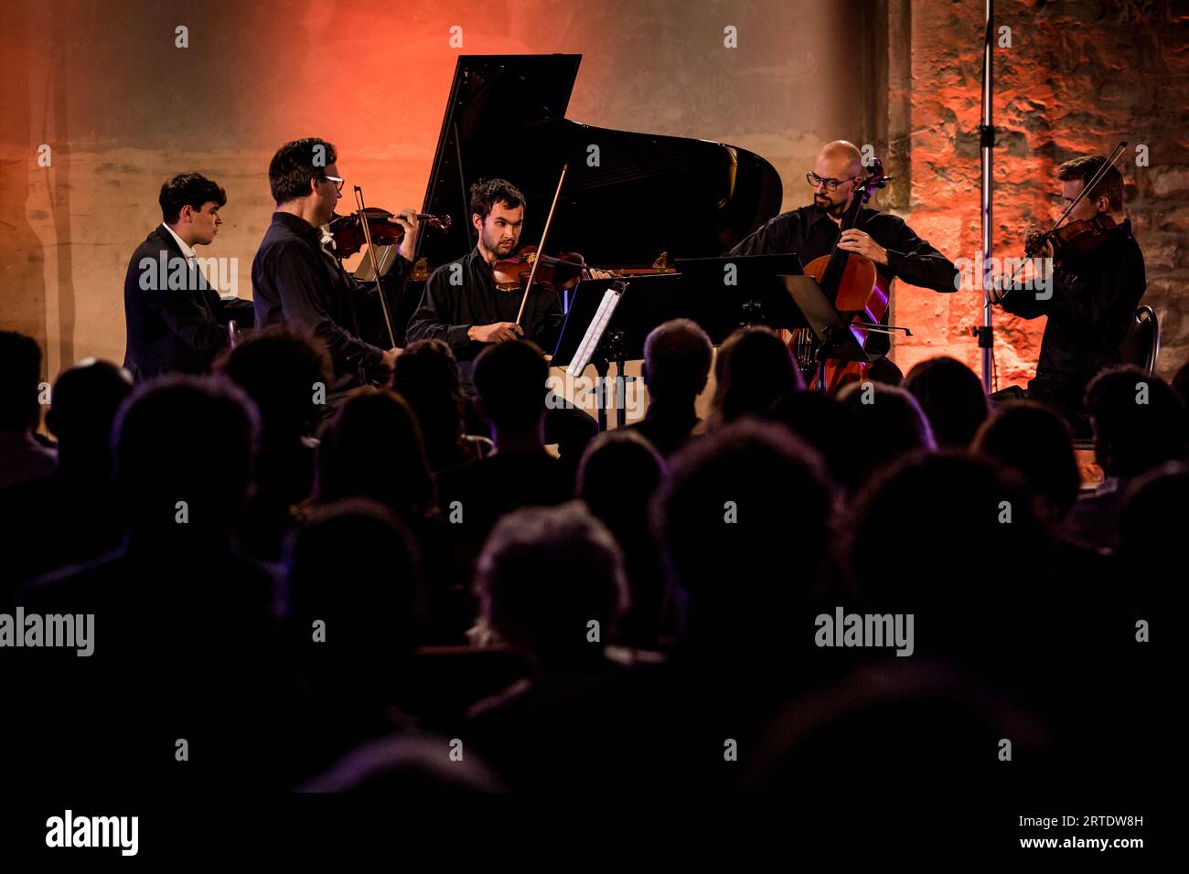 Prague, Czech Republic. 12th Sep, 2023. Concert of Sedlacek Quartet ...