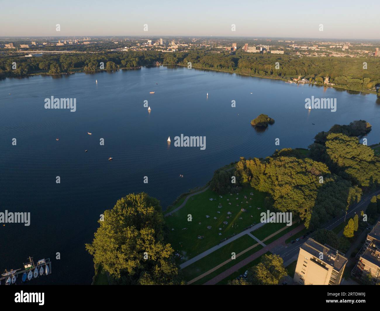 Drone footage captures aerial view hi-res stock photography and images - Alamy