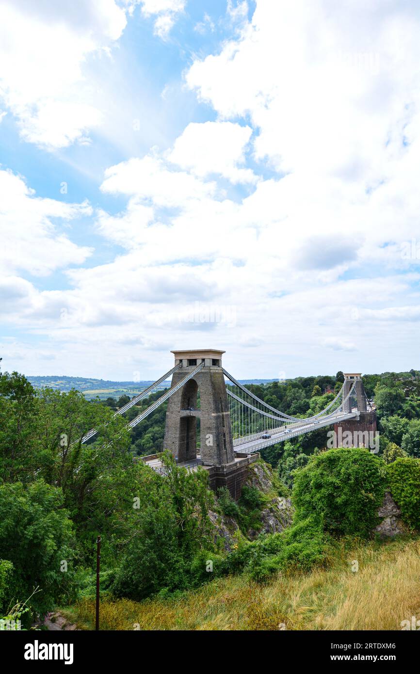 Bristol Suspension bridge designed by John Rennie and Isambard Kingdom ...