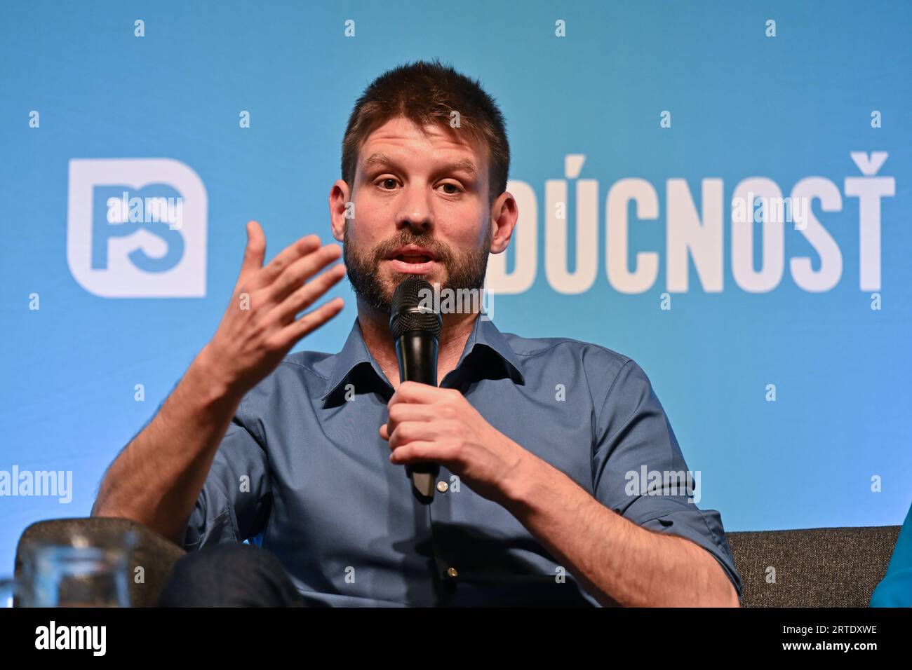 Bratislava, Sr. 12th Sep, 2023. Slovak politician, journalist and ...