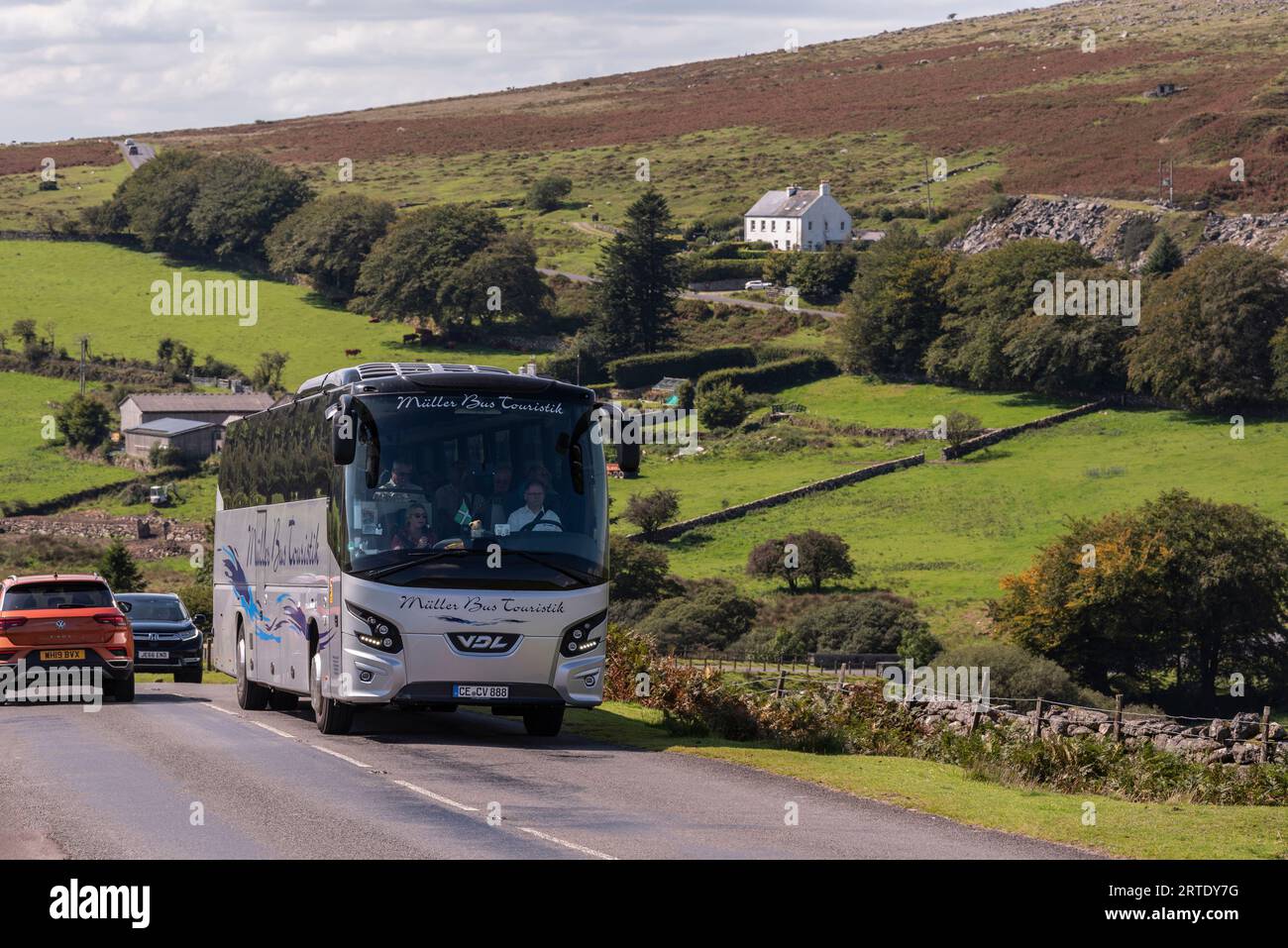 Dartmoor national park, Devon, England, UK. 4th September 2023. German ...