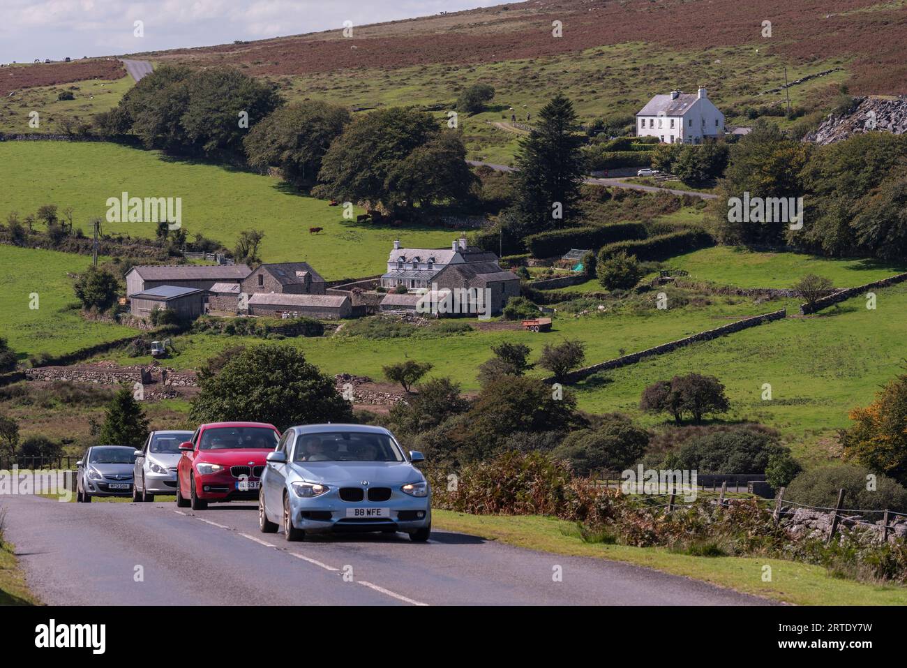 Dartmoor National Park, Devon, England, UK. 4th September 2023. Motor ...