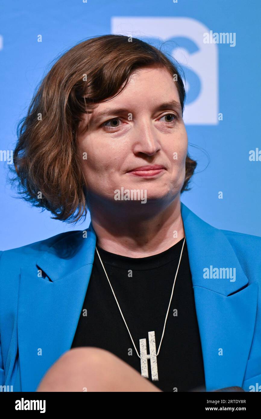 Bratislava, Sr. 12th Sep, 2023. Lucia Plavakova, Vice-Chair of the ...