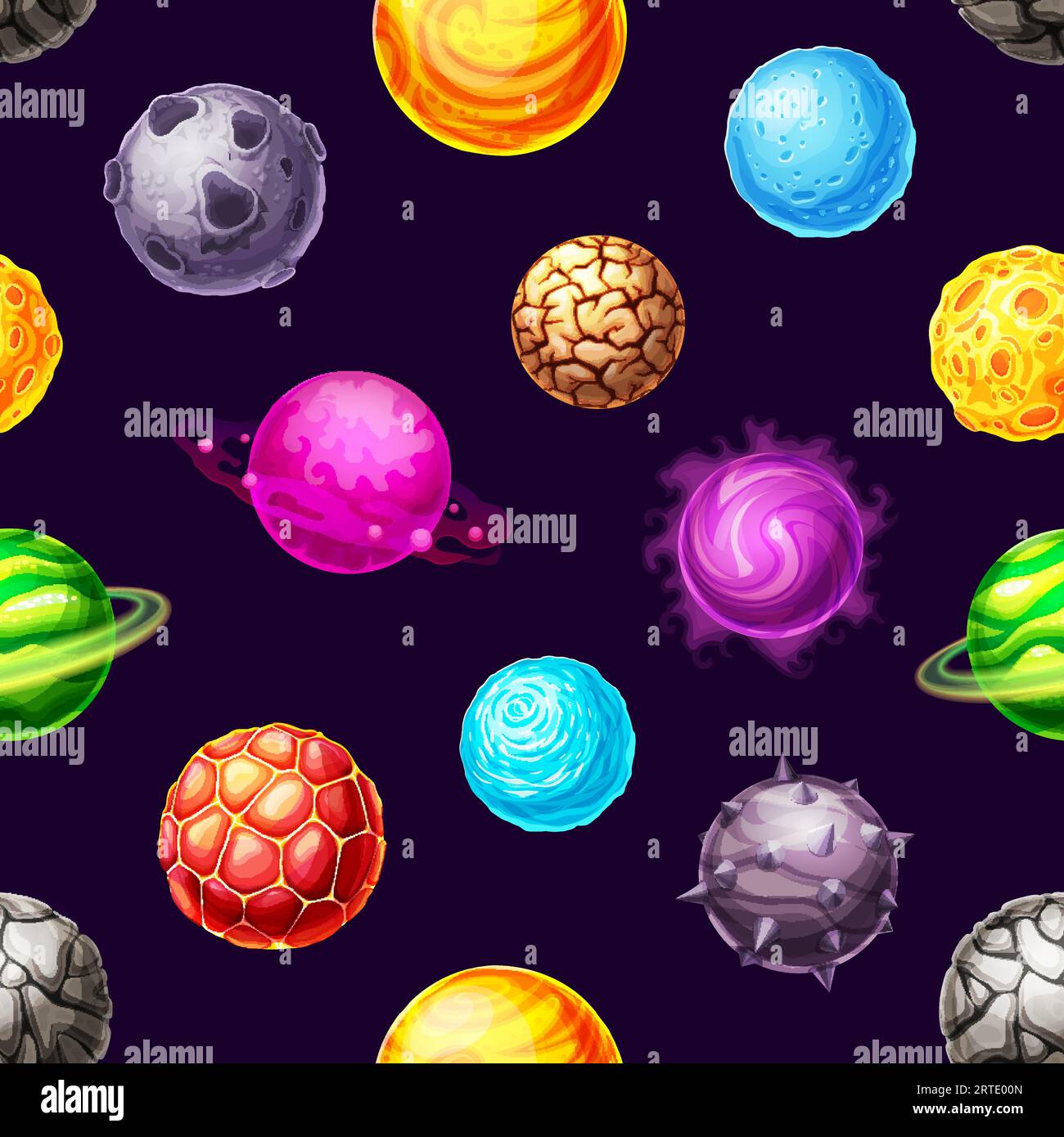 Magma craters Stock Vector Images - Alamy