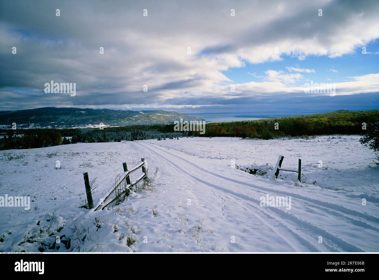 Baie St. Paul Charlevoix, Quebec Stock Photo - Alamy