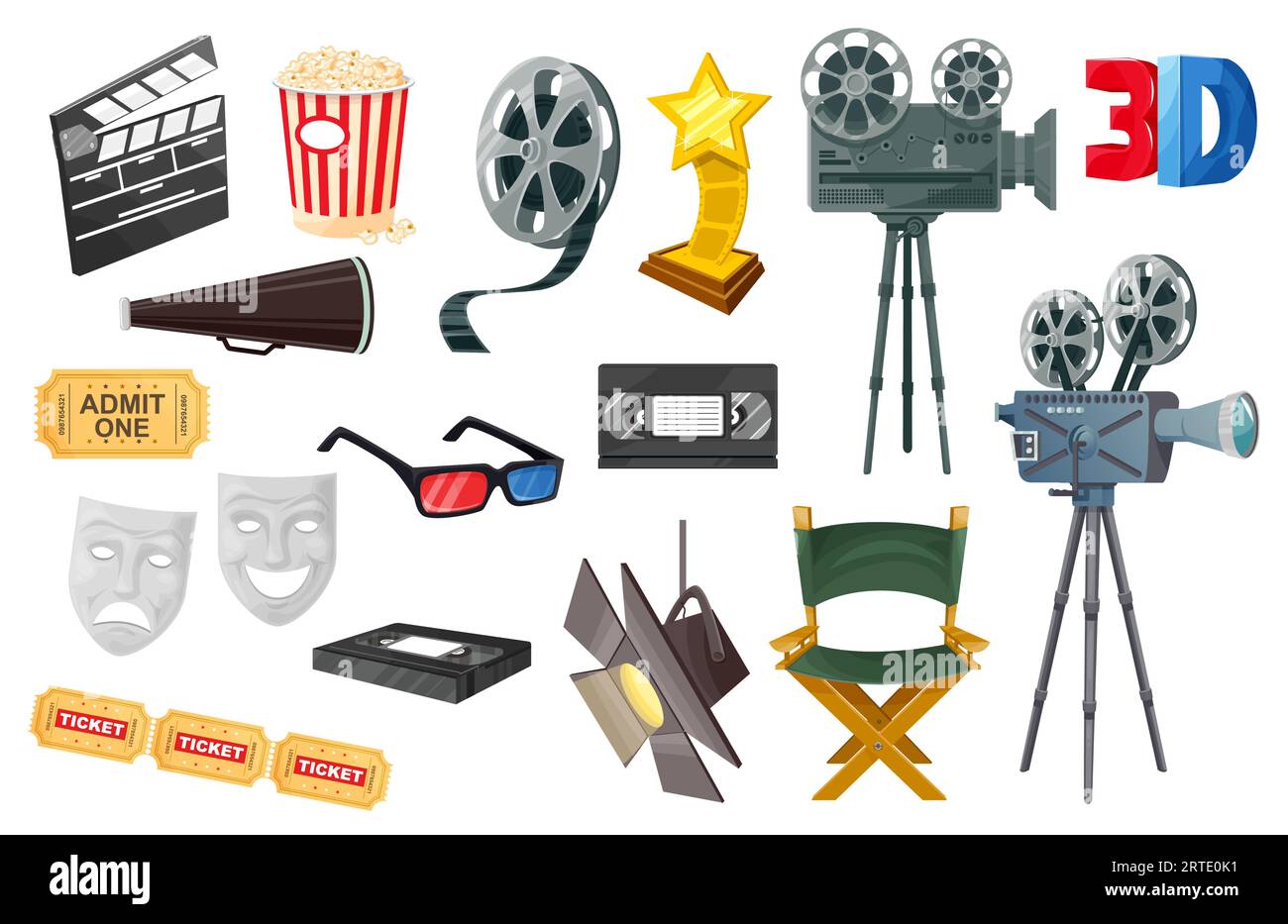 Cartoon Movie Camera