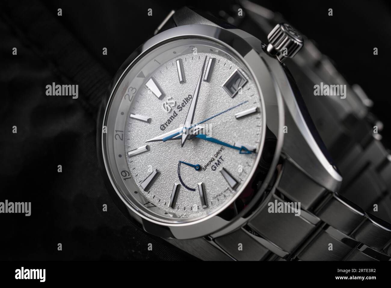 Inspiration for the dial comes from a blizzard in Shinshu, Japan, home ...