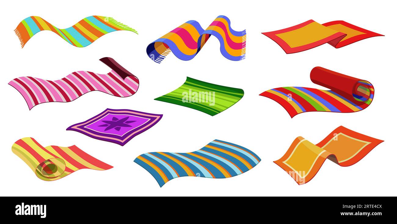 Beach carpets Stock Vector Images - Alamy