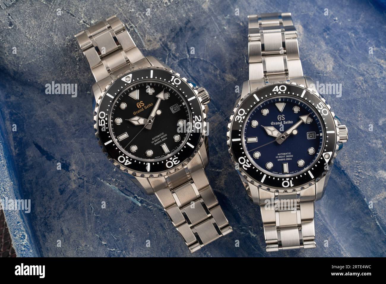 Variosu Grand Seiko Models Stock Photo - Alamy