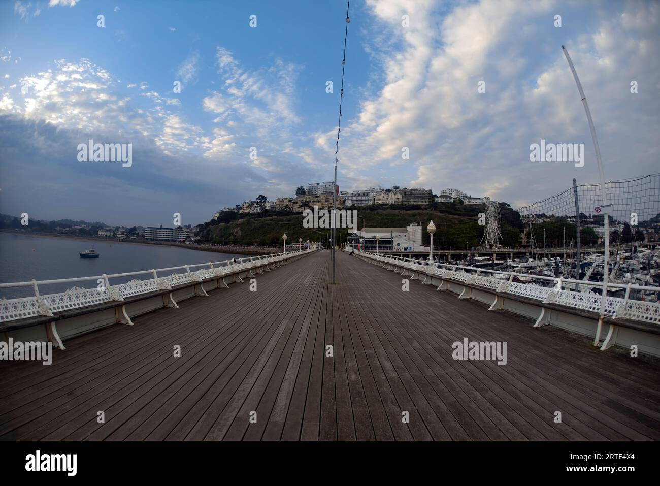 Torquay Pier, Torbay, English Riviera, Devon, UK Stock Photo - Alamy