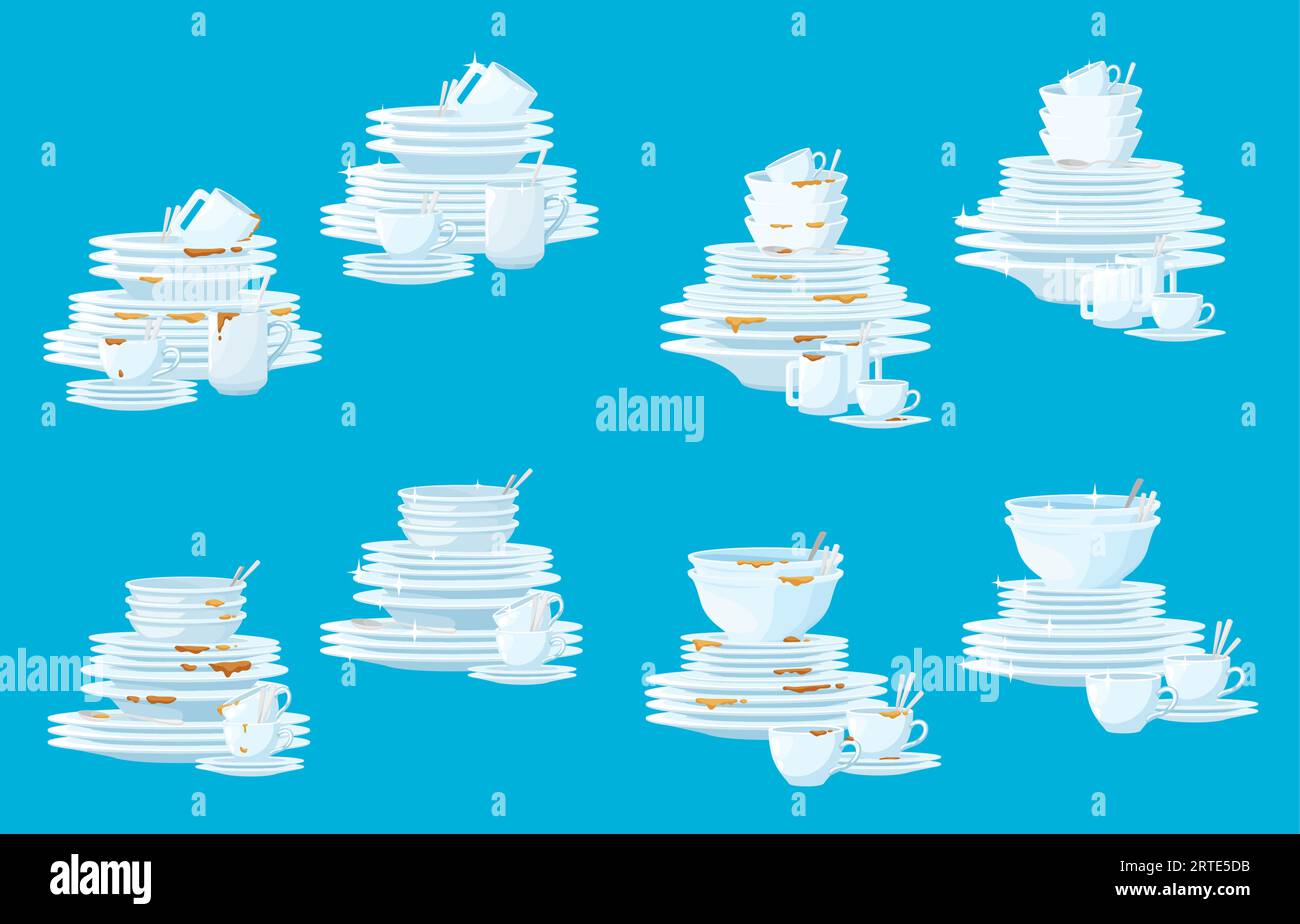 Kitchen pot wash Stock Vector Images - Alamy