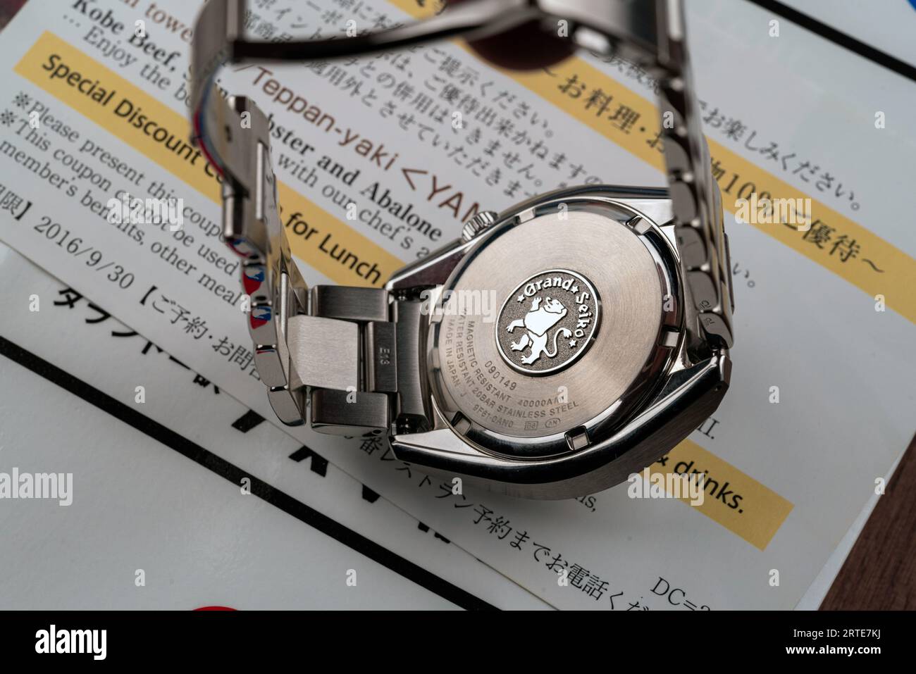 Grand Seiko SBGX341 9F Stock Photo - Alamy