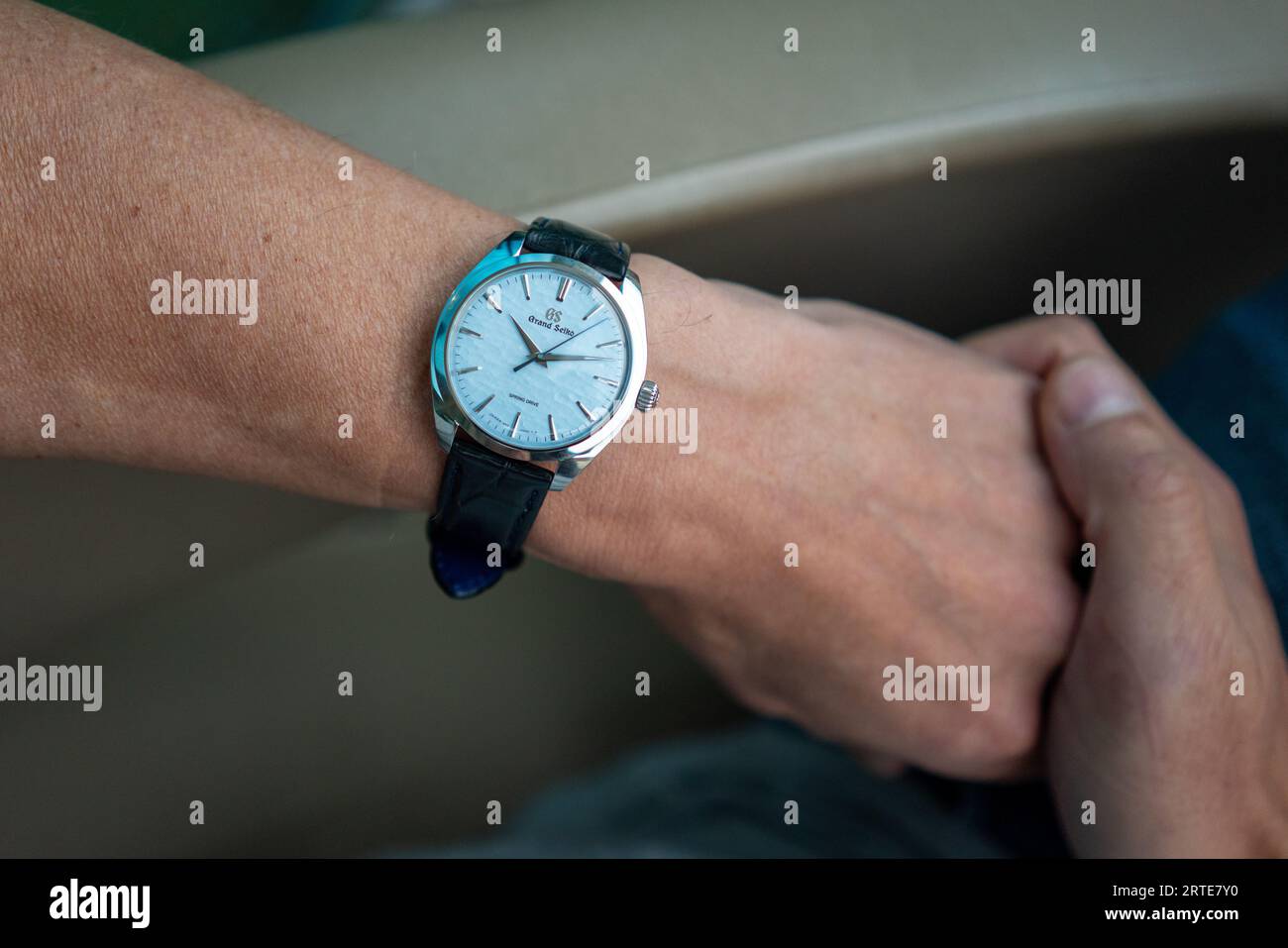 Grand Seiko SBGY007 Omiwatari Stock Photo - Alamy