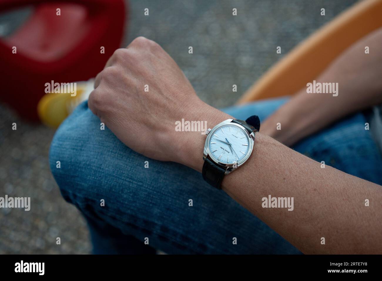Grand Seiko SBGY007 Omiwatari Stock Photo - Alamy