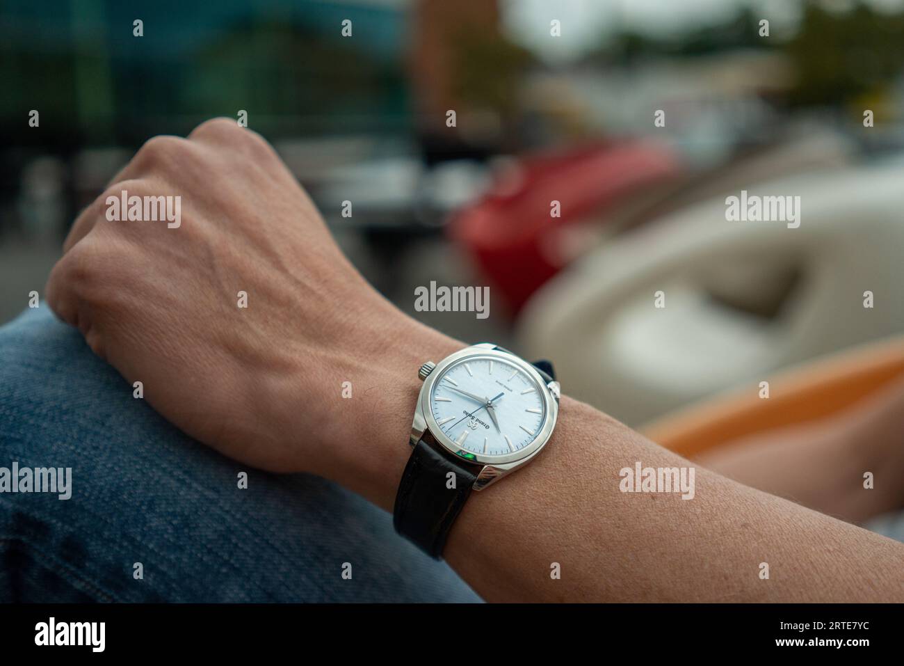 Grand Seiko SBGY007 Omiwatari Stock Photo - Alamy