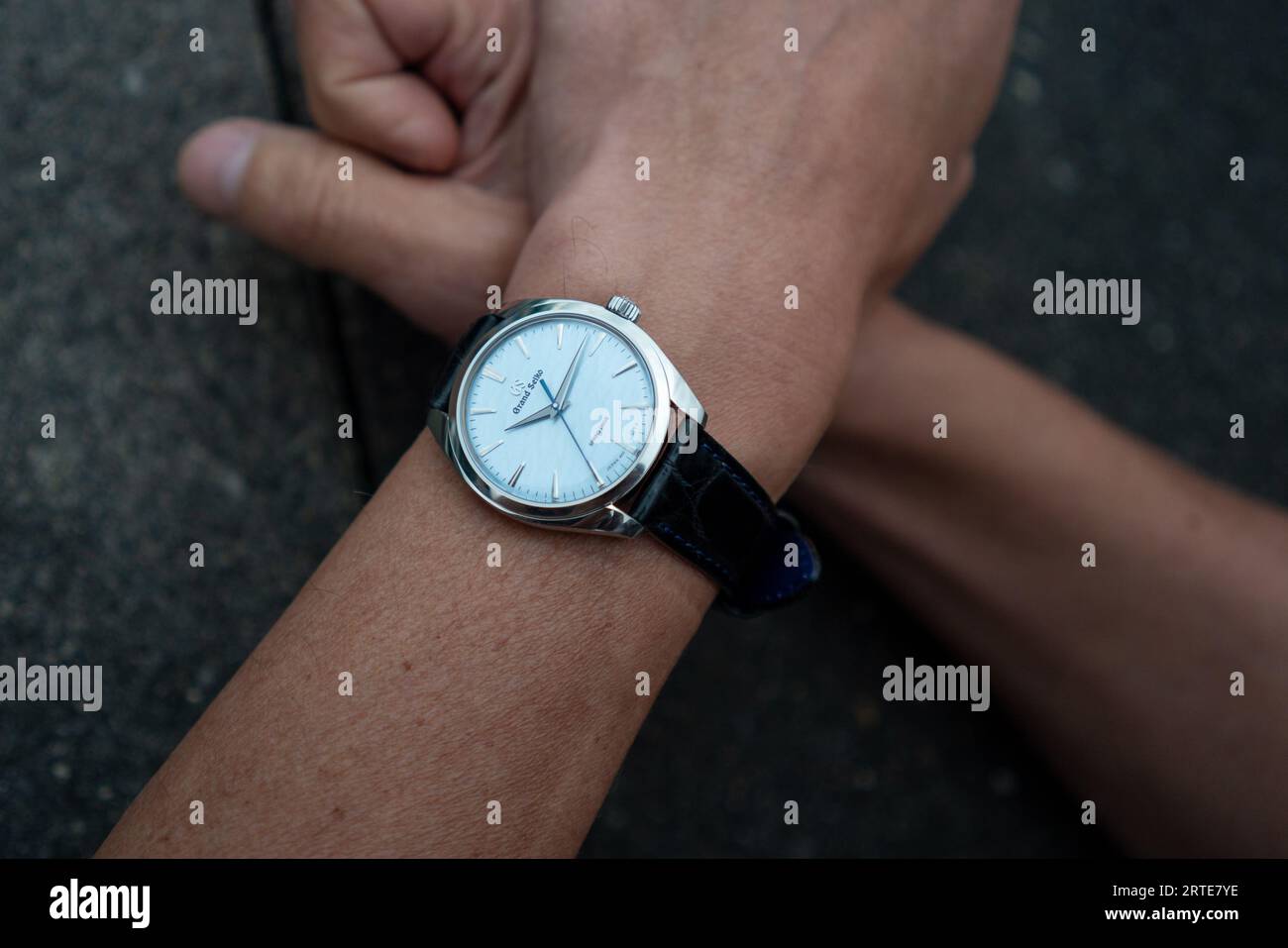 Grand Seiko SBGY007 Omiwatari Stock Photo - Alamy