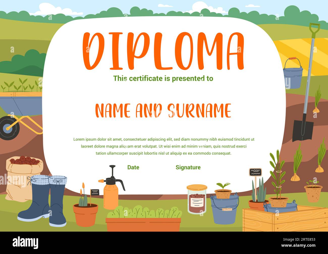 Certificate of award hi-res stock photography and images - Alamy