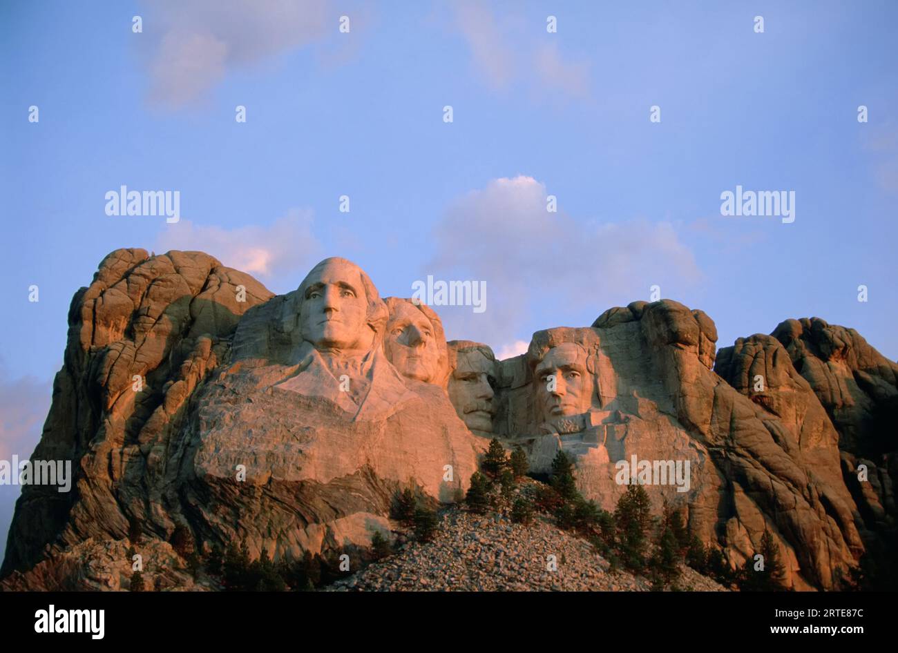 Mount Rushmore National Memorial; Keystone, South Dakota, United States ...
