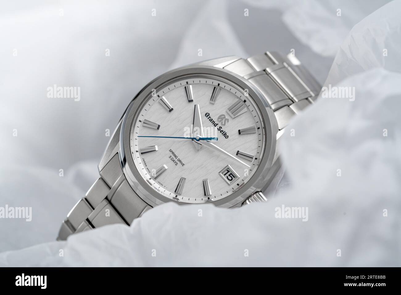Grand Seiko SLGA009 White Birch Stock Photo - Alamy