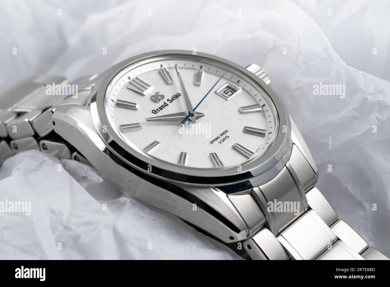 Grand Seiko SLGA009 White Birch Stock Photo - Alamy
