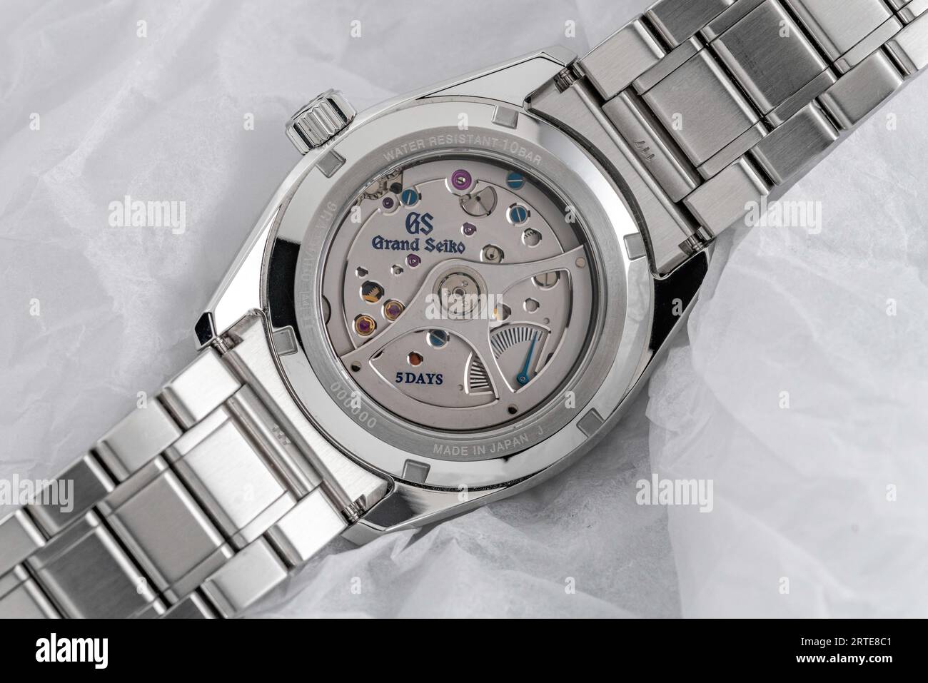 Grand Seiko SLGA009 White Birch Stock Photo - Alamy
