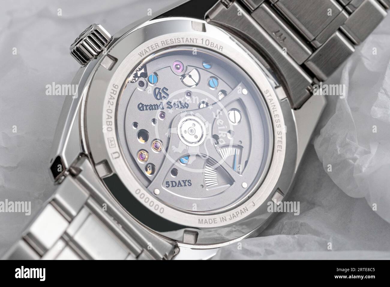 Grand Seiko SLGA009 White Birch Stock Photo - Alamy