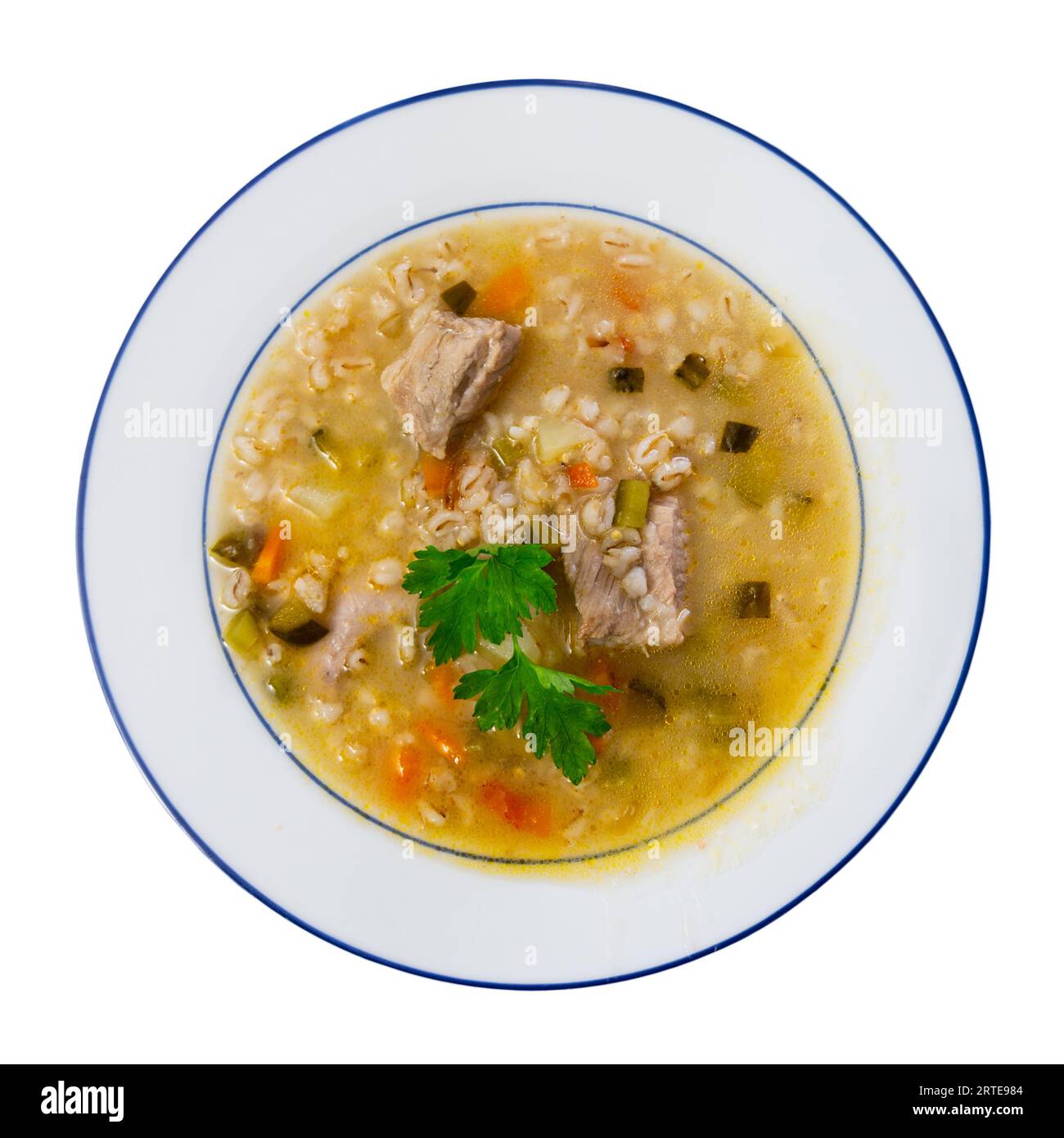Polish traditional soup Cut Out Stock Images & Pictures - Alamy