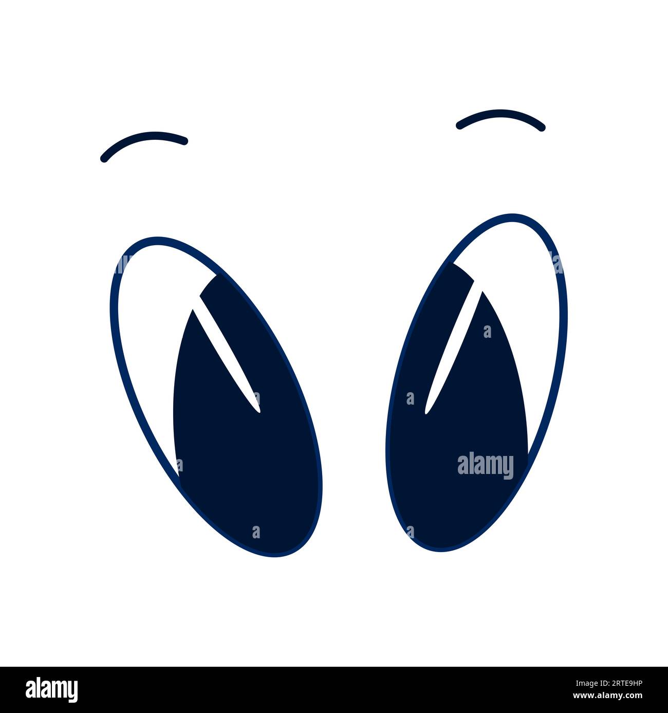 Animation sad emoji icon on Stock Vector Images - Alamy