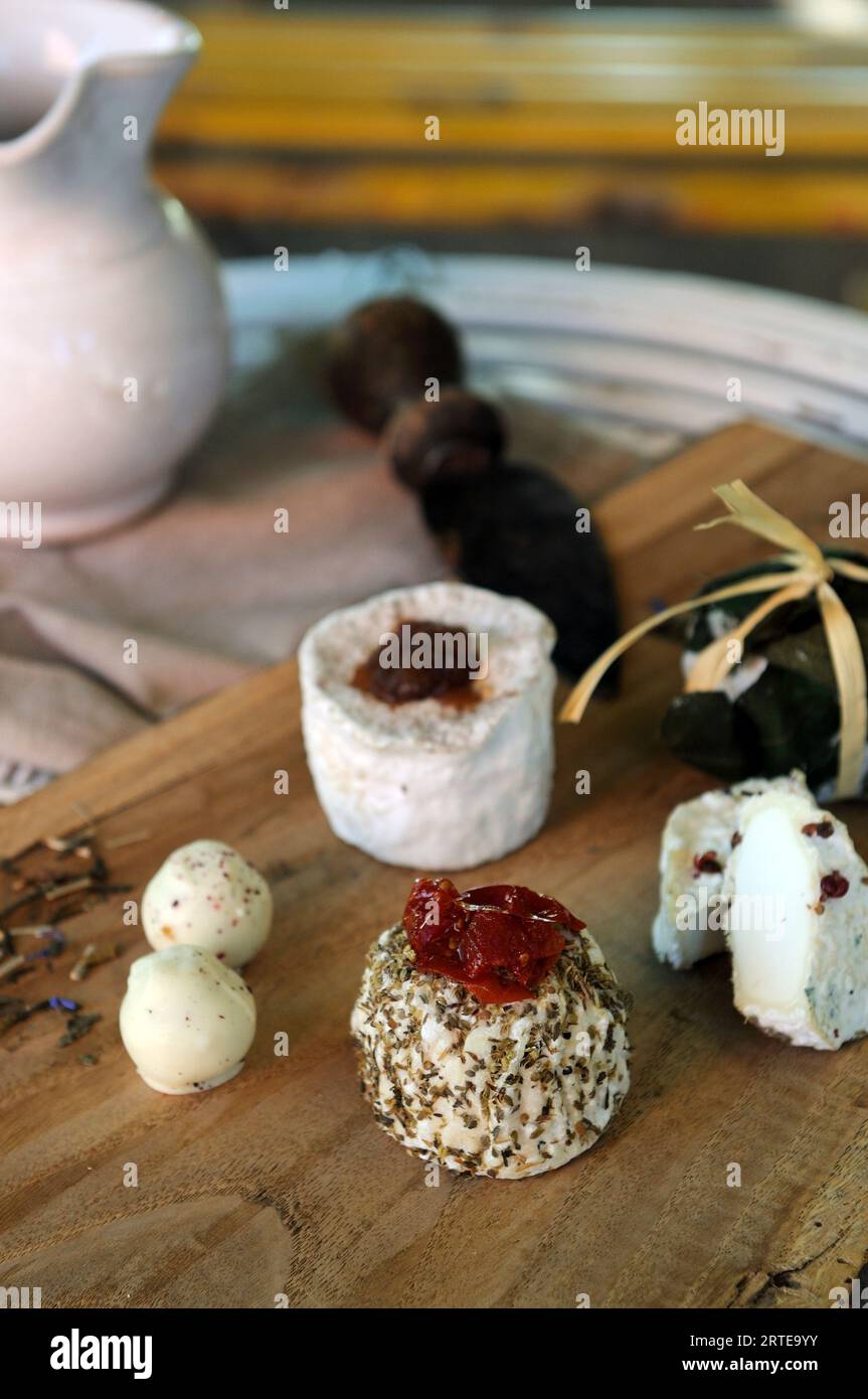 Selection different cheese fresh hi-res stock photography and images ...