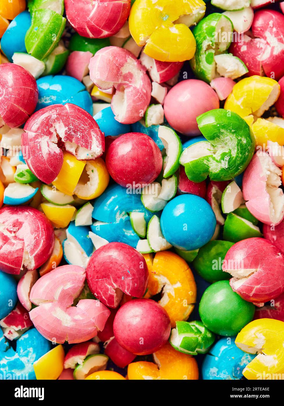 Candy overhead crushed hi-res stock photography and images - Alamy