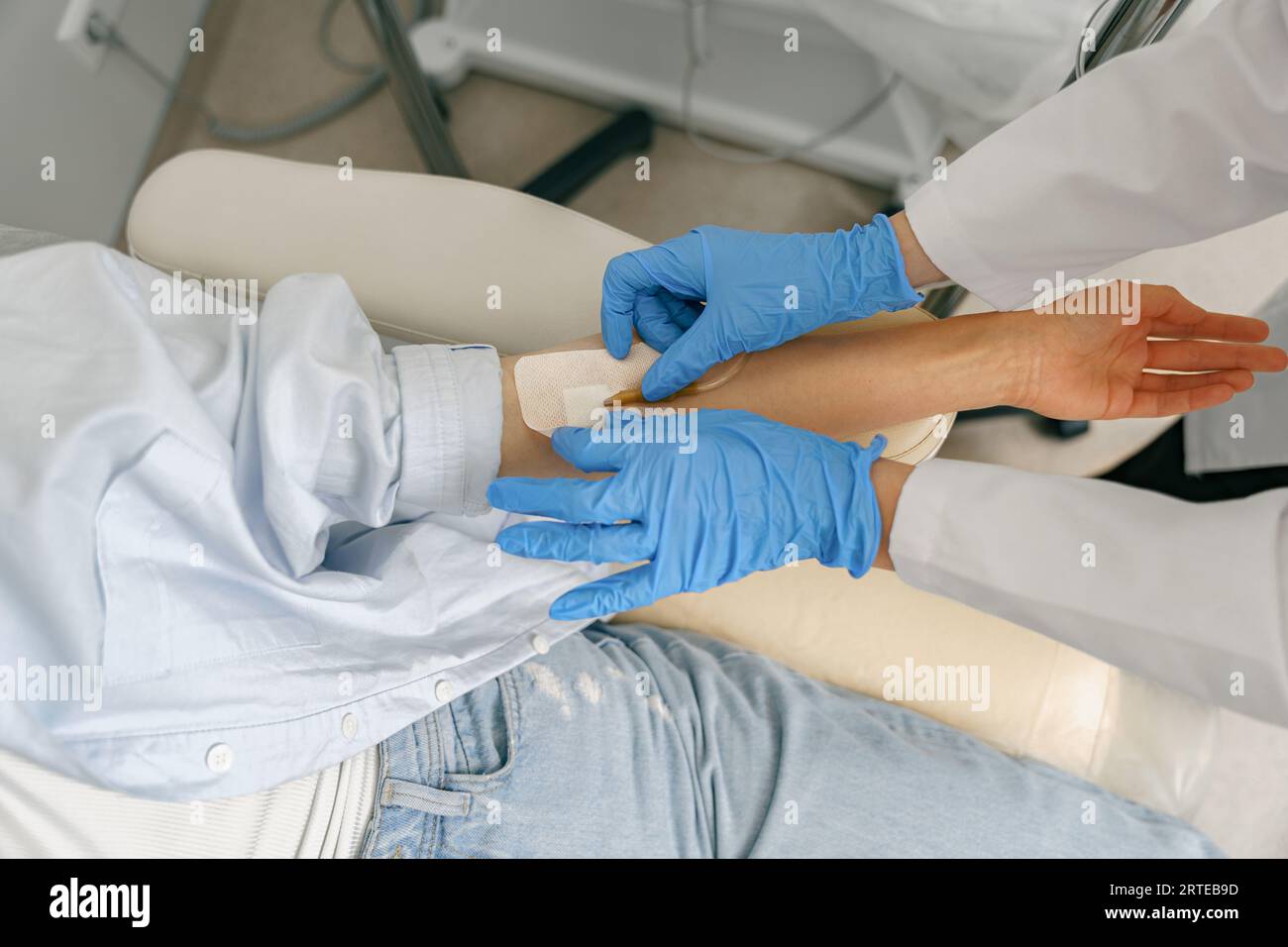 Drip skin woman arm hi-res stock photography and images - Alamy