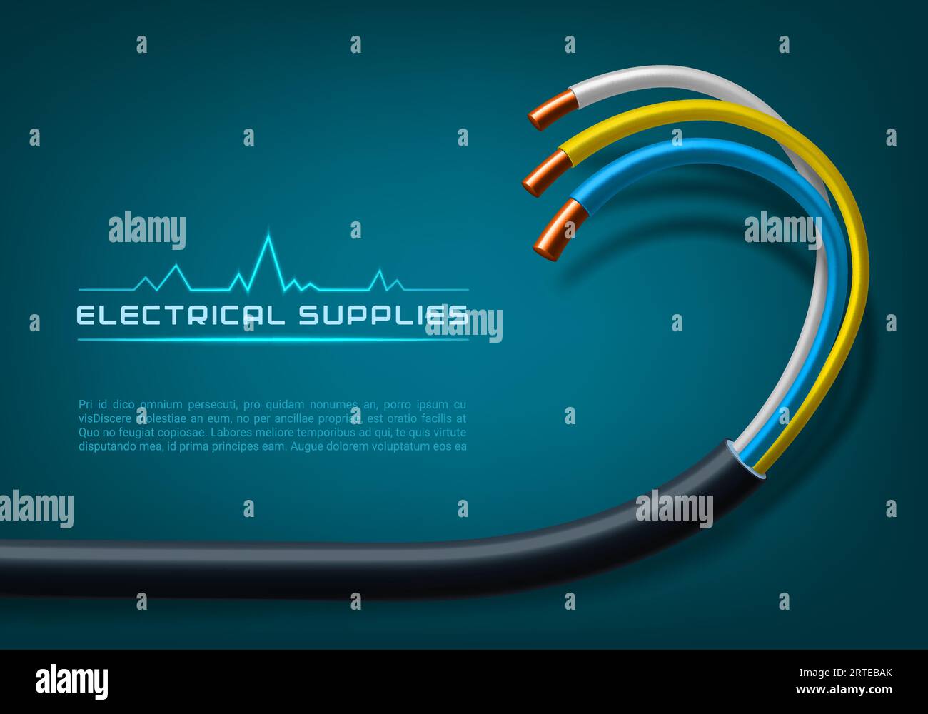 Electrical power cable. Power supply and communication equipment ... Electrical power cable. Power supply and communication equipment ...