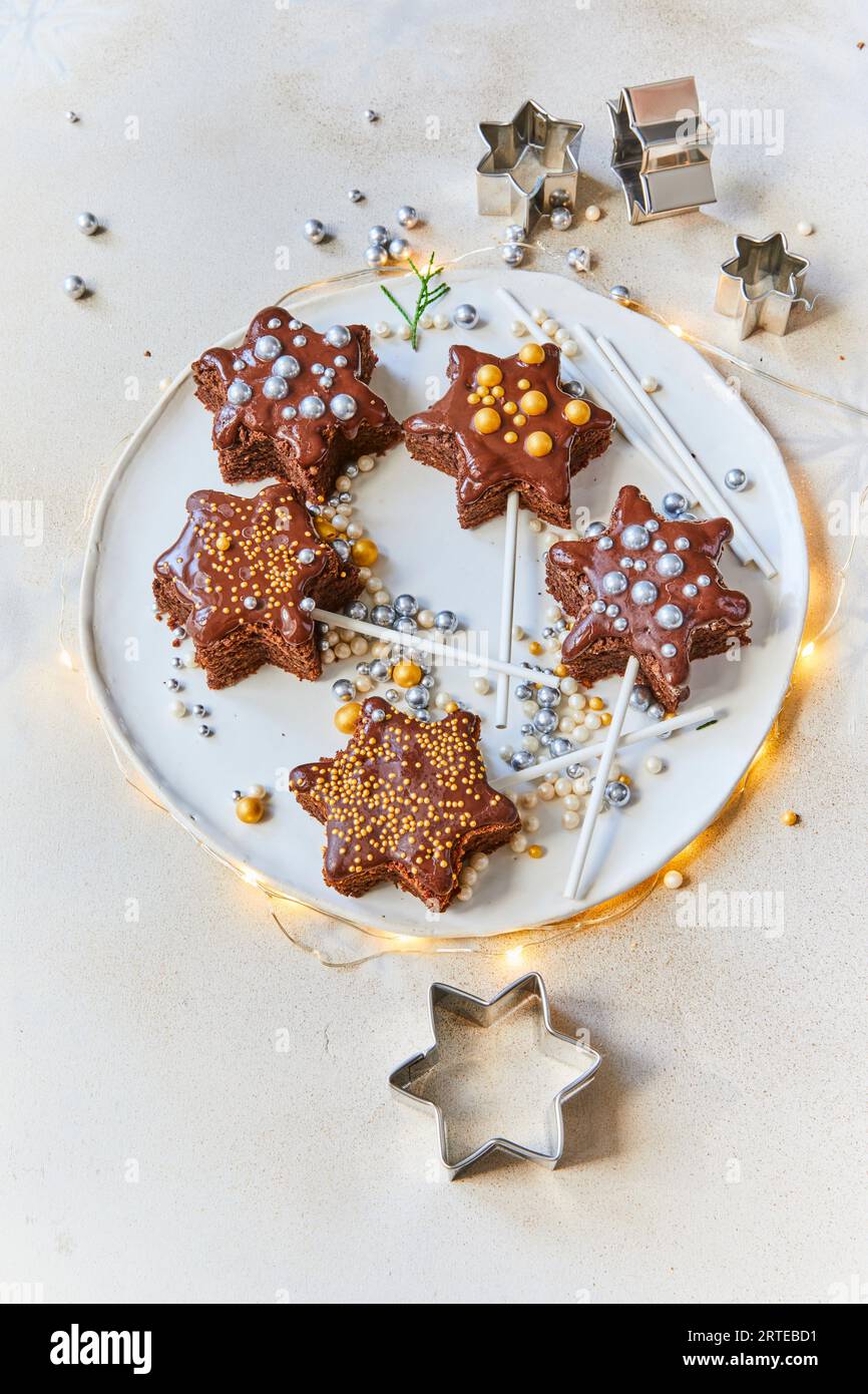 Christmas cakes in shape hi-res stock photography and images - Alamy