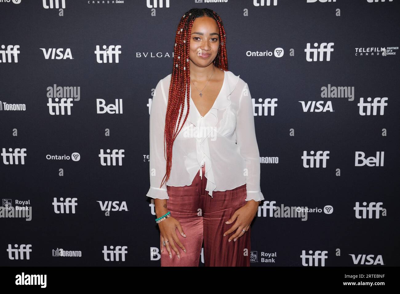 Alicia K. Harris arrives on the red carpet to promote the film 'Black ...