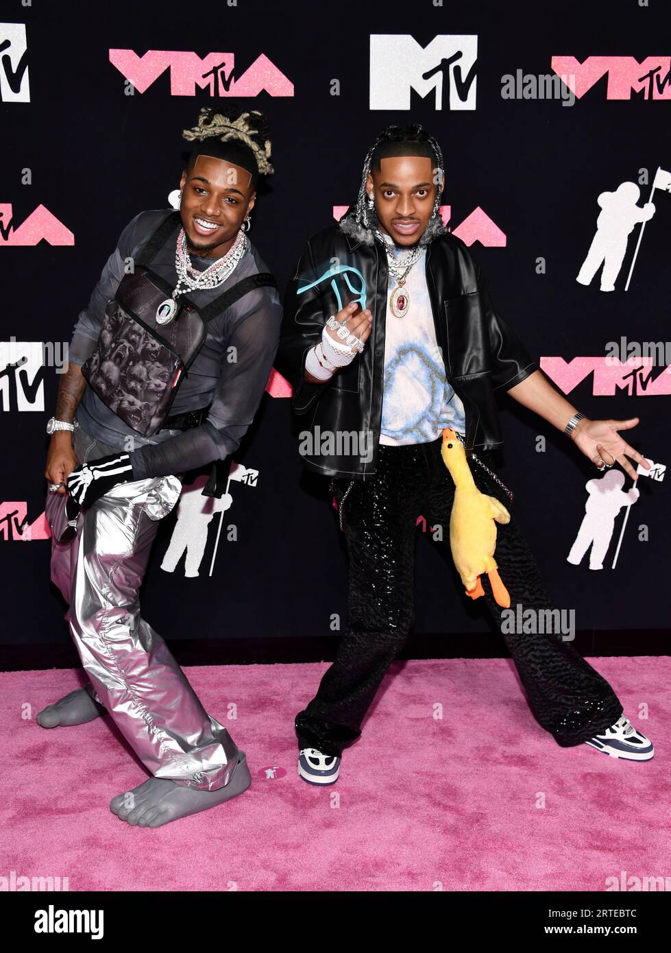 Fresh X Reckless arrives at the MTV Video Music Awards on Tuesday, Sept ...