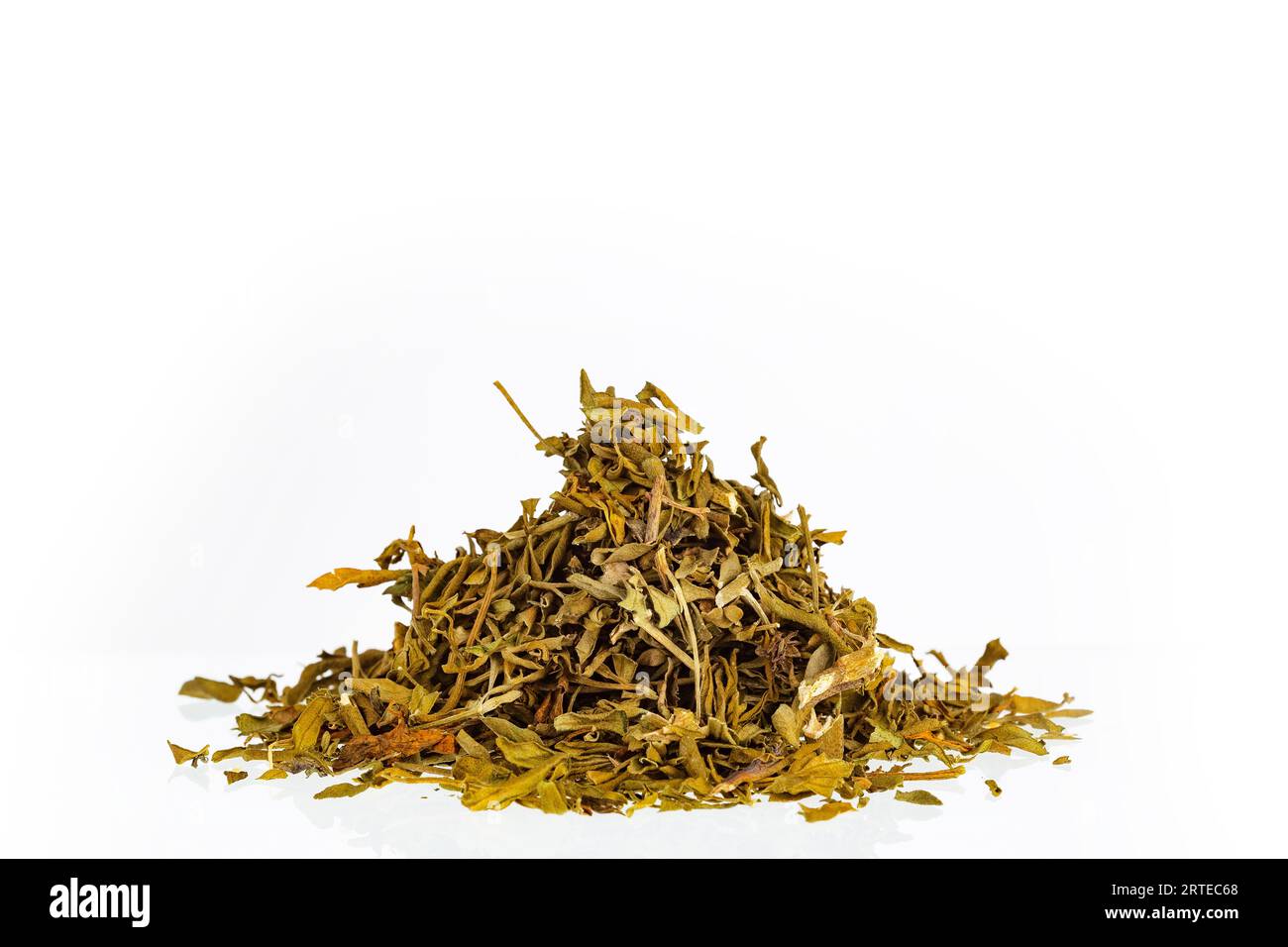 Dried leaves of the rue plant - Ruta graveolens Stock Photo - Alamy